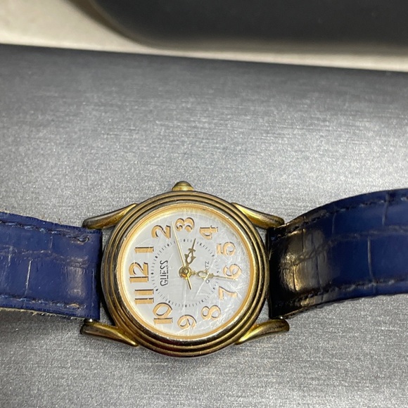 Guess by Marciano | Accessories | Vintage Guess Watch 99 White Gold ...